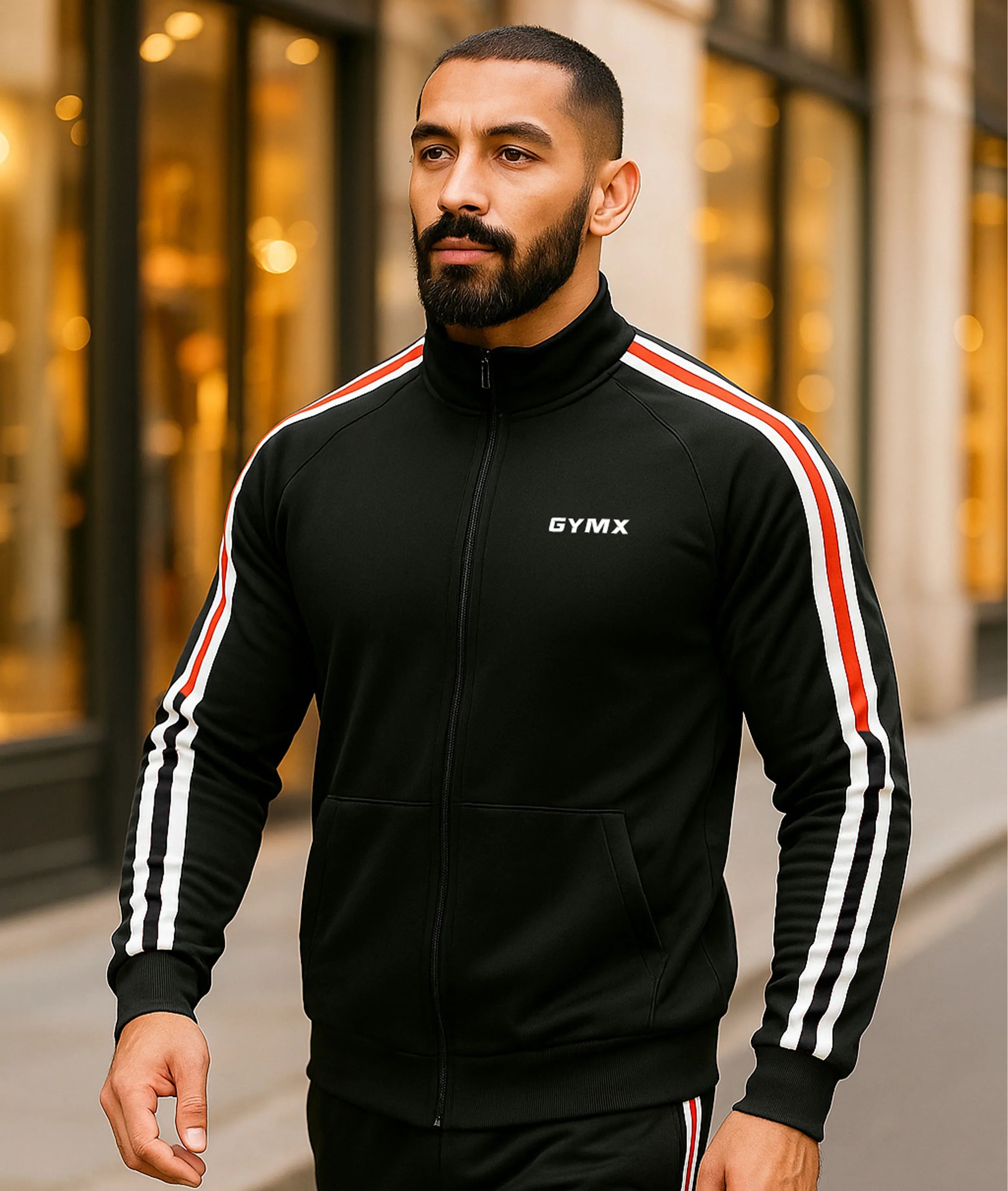 Genesis GymX Jacket: Jet Black