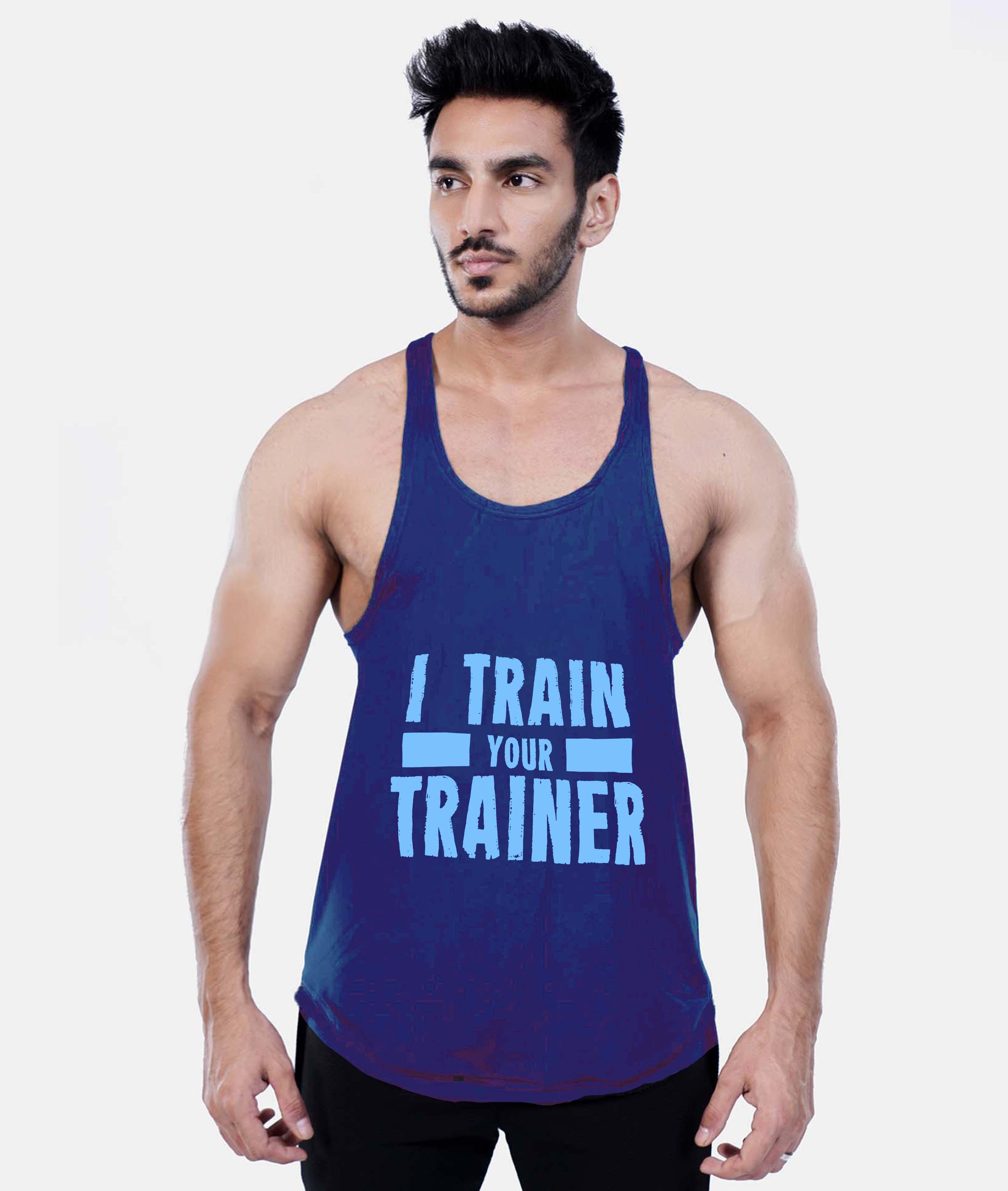 I train your trainer blue Stringer - Sale – GymX