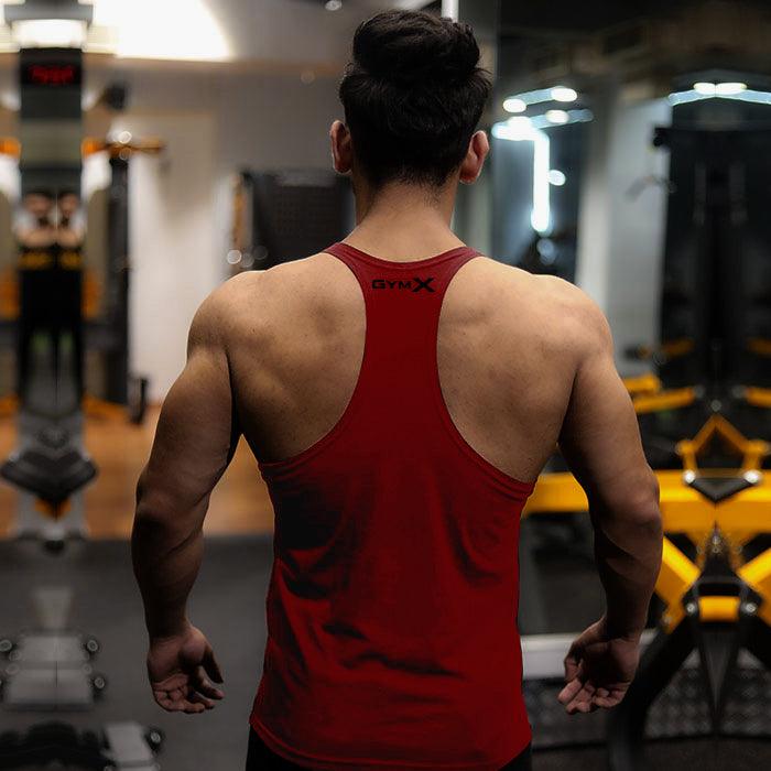 Ripped Red Stringer - Sale – GymX